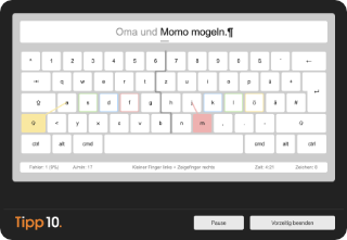 Tipp10 | online type trainer | gratis type software